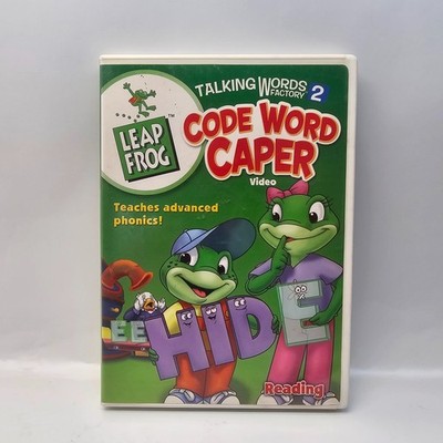 Leap Frog Talking Words Factory 2 Code Word Caper DVD 12569458529| eBay