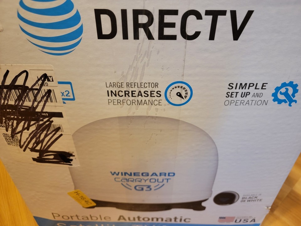 Winegard Carryout G3 Portable Automatic Satellite TV Antenna For Directv | eBay