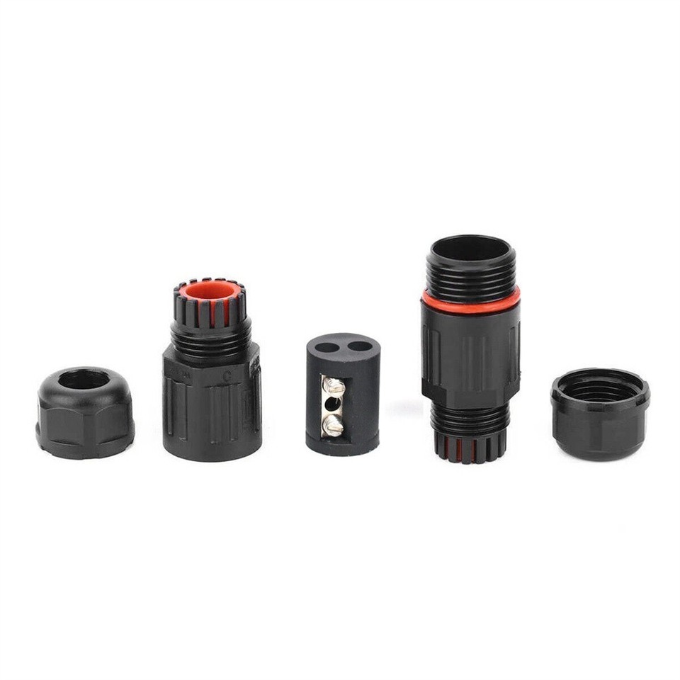 Electrical Junction Box Adapter Cable Plastic Housing Extend Industrial ...