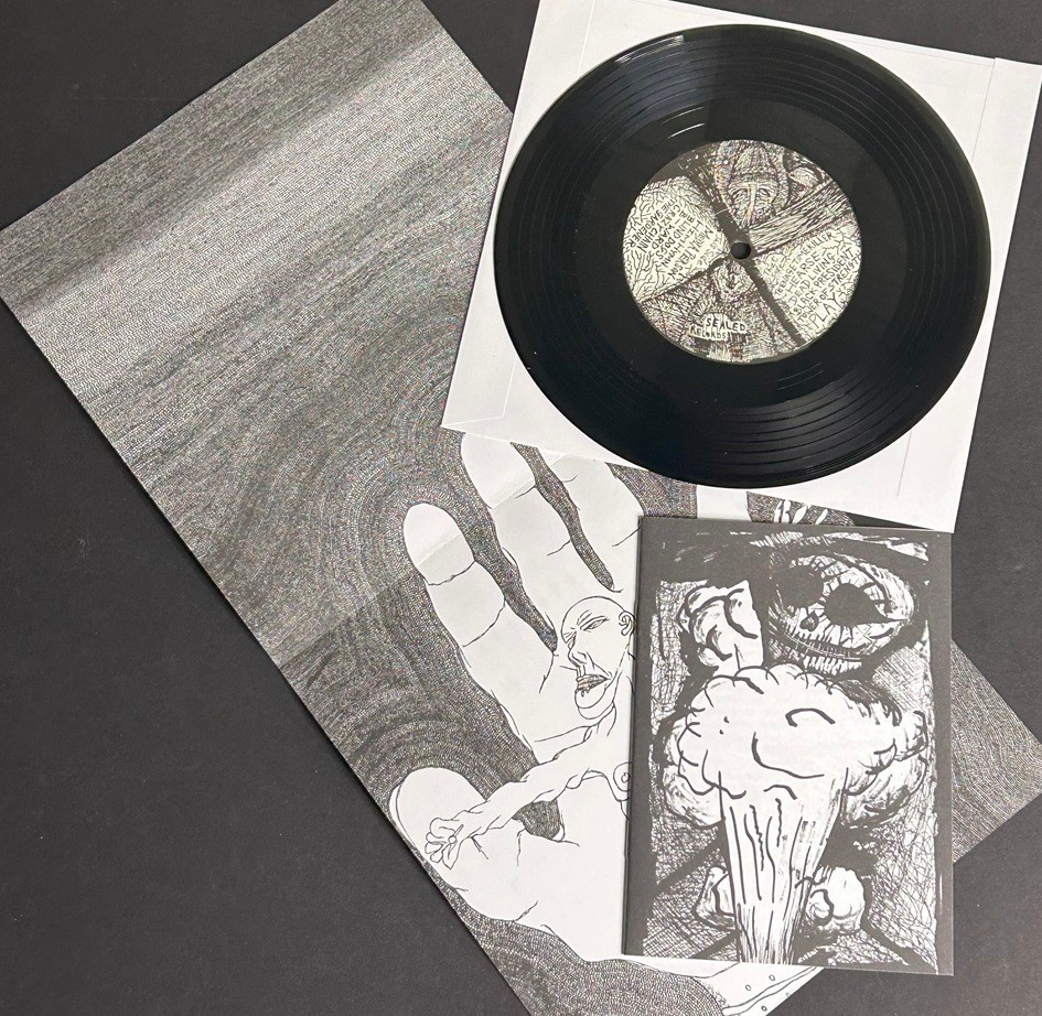 Rudimentary Peni s/t 7" NEW anarcho punk Crass Conflict Subhumans ...