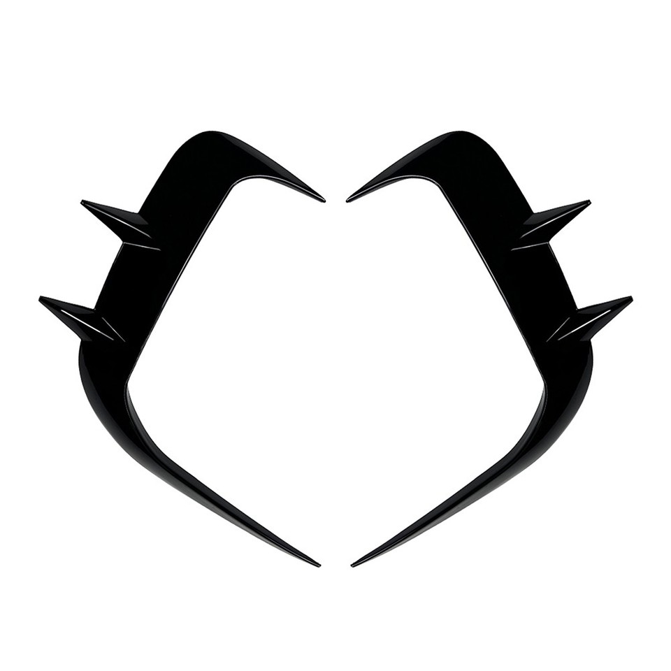 Glossy Front Bumper Spoiler Wind Knife Trim For BMW I5 G60 G61 M Sport ...