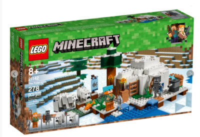 LEGO 21142 Minecraft The Polar Igloo BRAND NEW 673419281546 | eBay