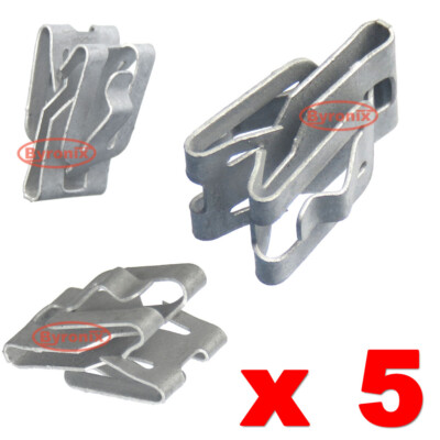 FORD SIDE PILLAR & BOOT TRIM PANEL METAL CLIPS CLAMPS FOCUS FIESTA ...