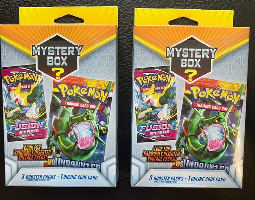 Pokemon🔥Mystery Box “LOT OF 2”FAMILY DOLLAR -CHASE Packs Seeded 1:10 | eBay