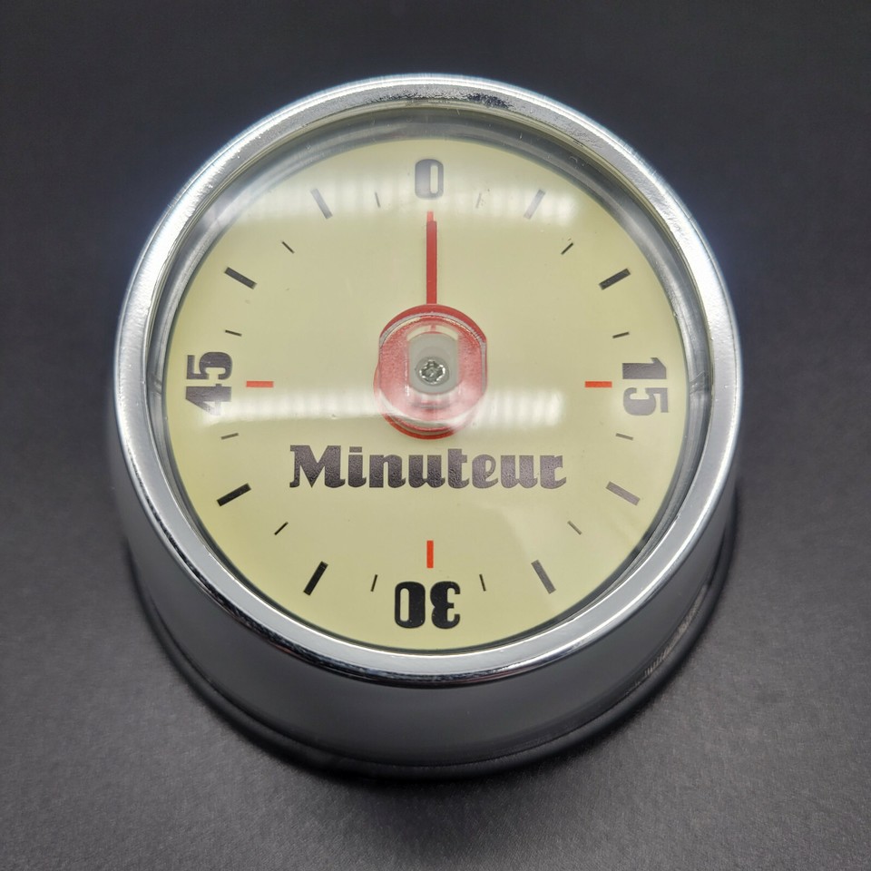 Eieruhr Küchentimer Timer Uhr 59 Minuten weiß Ei / Koch mechanisch ...