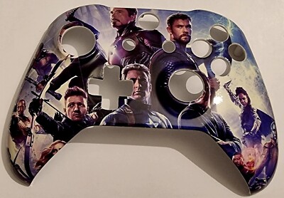 Custom Hydrodipped Avengers Xbox One S/X Controller Faceplate Shell ...