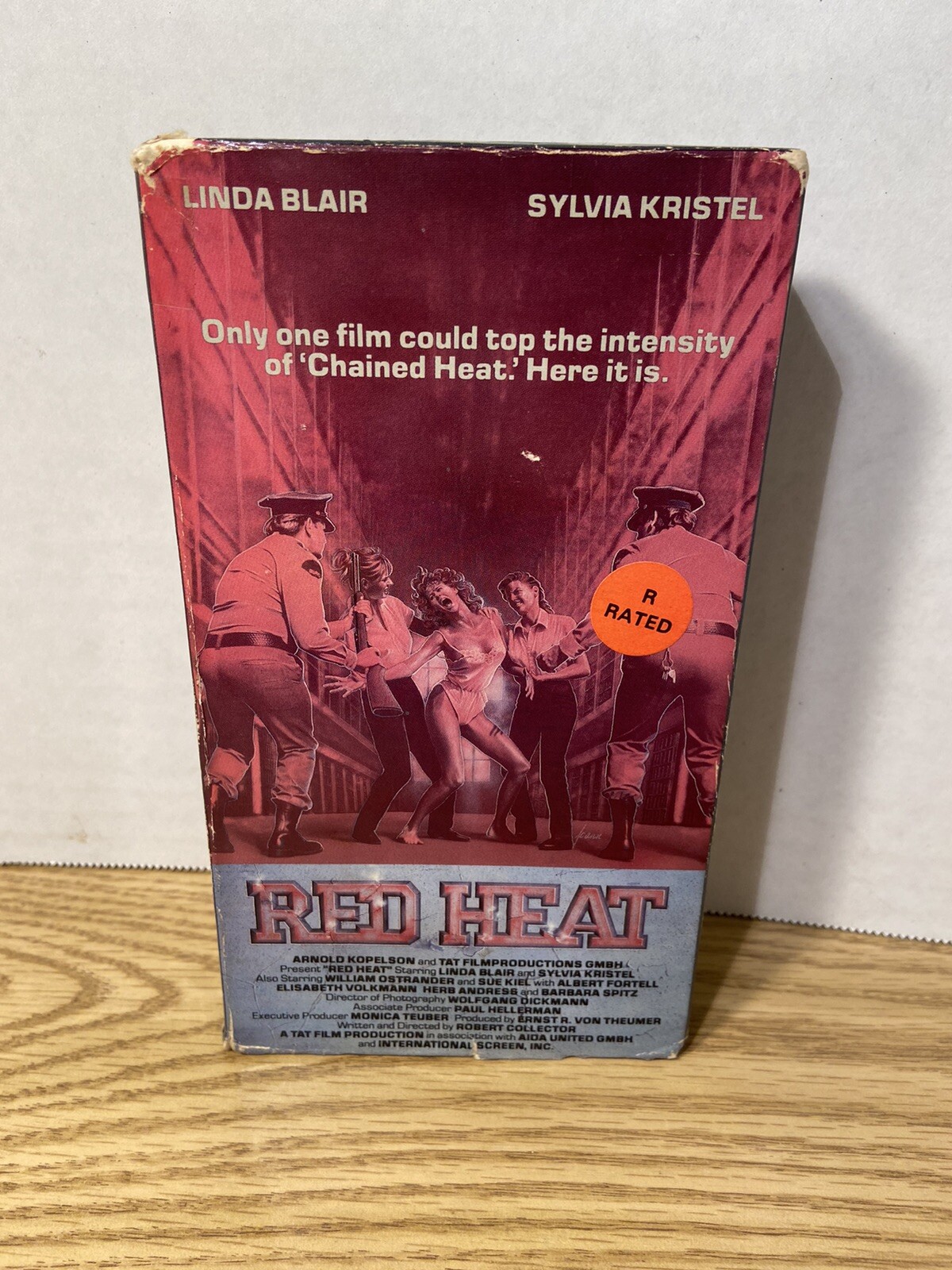 RED HEAT VHS 1985 Linda Blair Sylvia Kristel Vestron Video Free ...