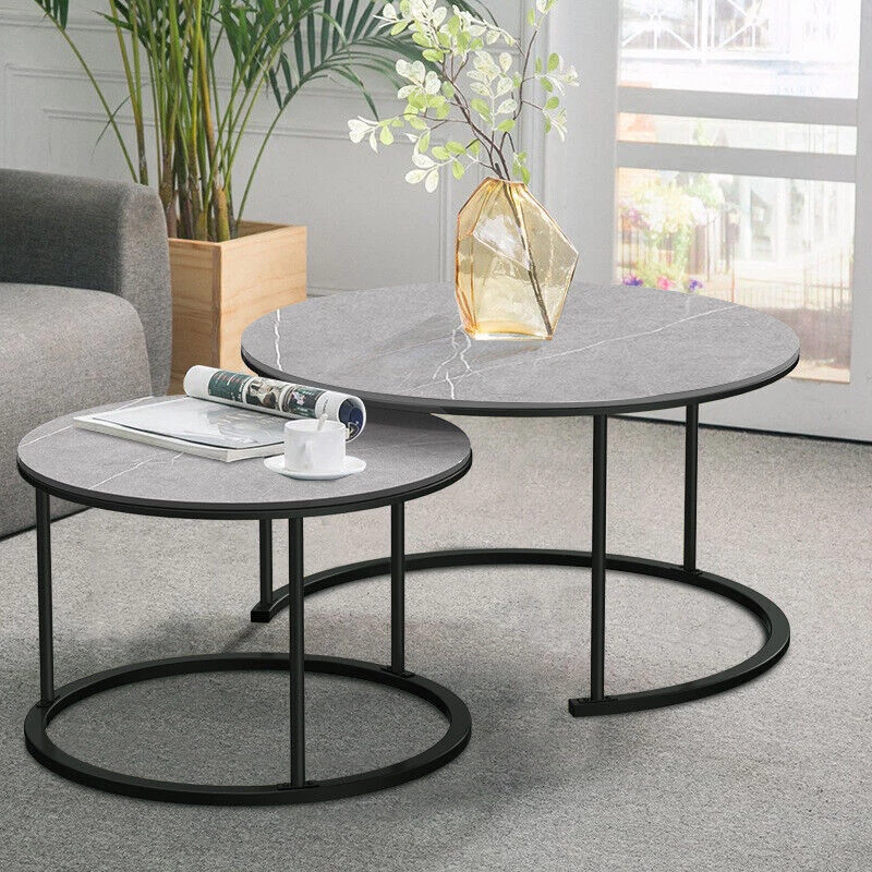 Semi Circular End Table
