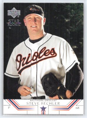2002 Upper Deck Steve Bechler #531 SR, RC Rookie Baltimore Orioles | eBay