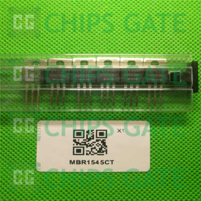 6PCS MBR1545CT TO-220AB Schottky 45V 15A | eBay