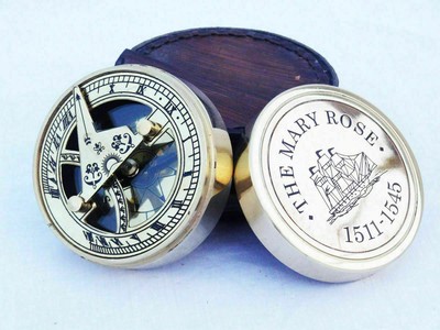 Compasses - Rose Sundial Compass
