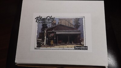 SIERRA WEST SCALE MODELS O scale Blue Sky Company kit 304 | eBay