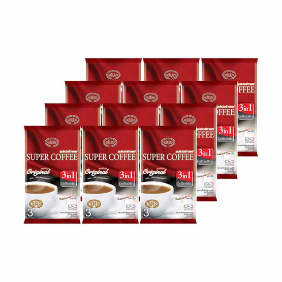 SUPER Coffee Mix Original 3 in 1 Instant Formula 5 X 20g Halal From ...