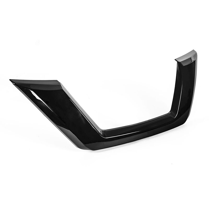 For Nissan Rogue 17-20 Front Bumper Grille Trim Molding Gloss Black ...