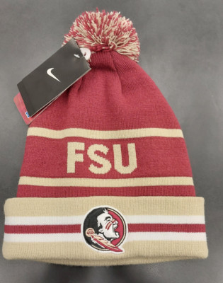 Florida State Seminoles Nike Knit Pom Beanie Hat OSFA | eBay