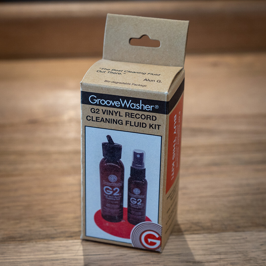 Groovewasher G2 Record Vinyl LP Cleaning Fluid Kit - 2oz Mist Spray ...