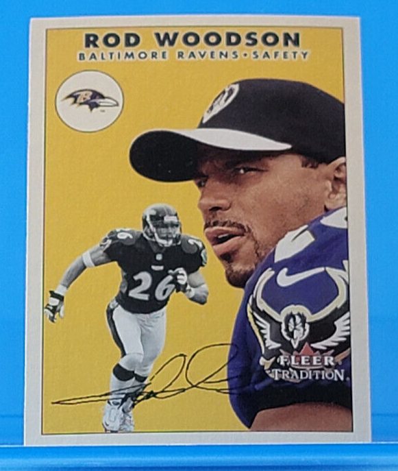 Rod Woodson, S - Fleer - Tradition / Skybox - Ravens, 2000 - #244 | eBay