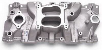 Edelbrock 3701 Performer Intake Manifold For Chevrolet 262-400 Small ...