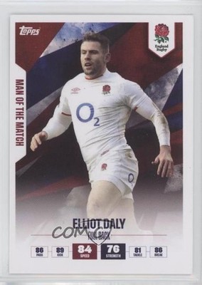 2021 Topps Attax Rugby Online Exclusive Man of the Match Elliot Daly | eBay