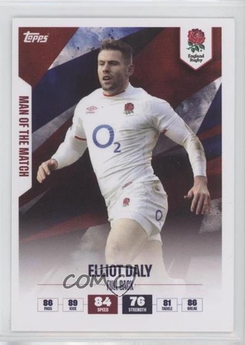 2021 Topps Attax Rugby Online Exclusive Man of the Match Elliot Daly | eBay