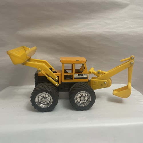 Vintage Remco Yellow Front-End Loader/Backhoe Pressed Steel Rubber ...