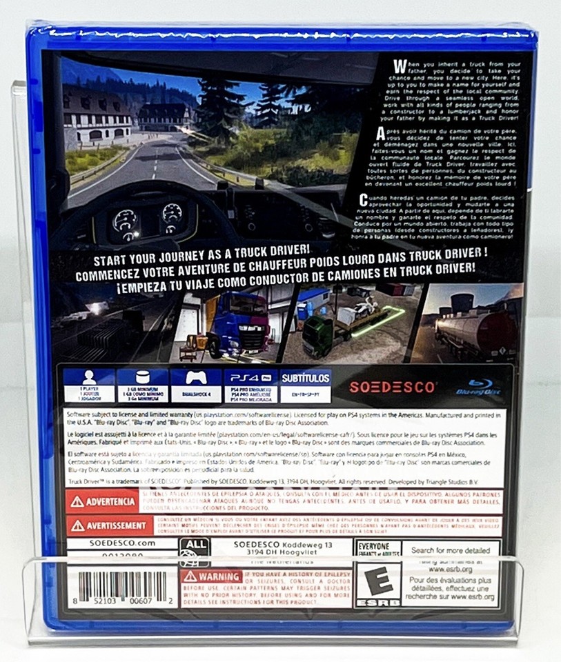 Truck Driver - PS4 - Brand New | Factory Sealed 852103006072| eBay