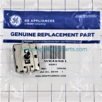 GE Dryer Rotary Start Switch WE4X881 885285272720| eBay