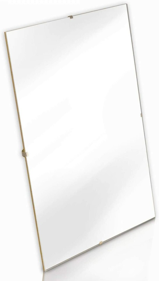 Glass Clip Frame 10"x12" (25x30cm) Frameless Photo Frame for Home ...