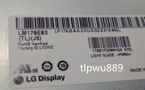 17' inch LCD Screen Repair Part For LG LM170E03-TLJ5 Display 90 DAY ...