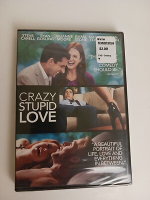NEW SEALED Crazy, Stupid, Love DVD, 2011 Steve Carell, Ryan Gosling ...