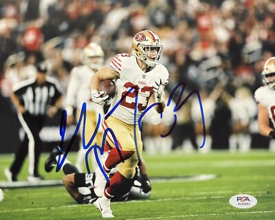 Christian McCaffrey Signed Autographed San Francisco 49ers 8x10 Photo ...