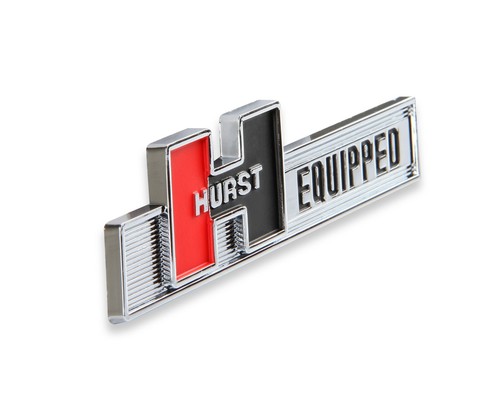 HURST 1361000 Chrome "Hurst Equipped" Vehicle Emblem Badge Logo ABS ...