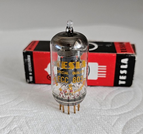 TESLA ECC803S / 12AX7 Gold pins NOS tube | eBay