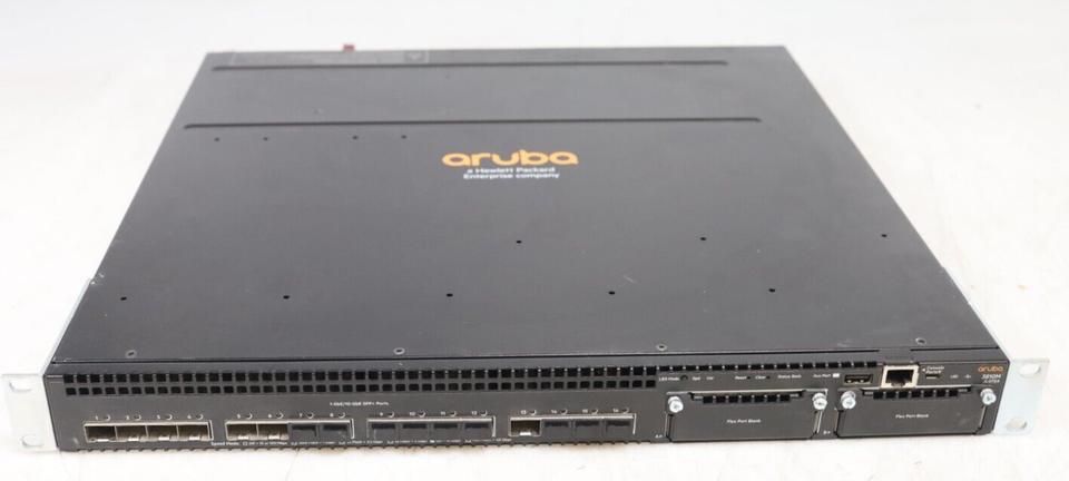 Aruba HP JL075A 3810M 16x 10GbE SFP+ Ethernet Switch 1x PSU | eBay