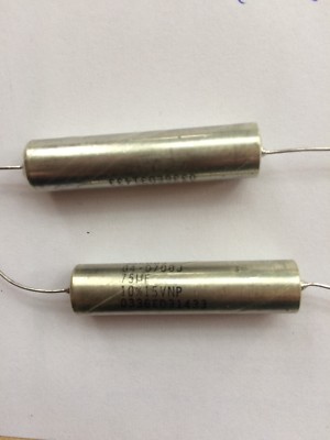 Cap Tant Solid 75uf 15V 10% Axial made by Kemet T213D756K015RS 2pcs £8. ...
