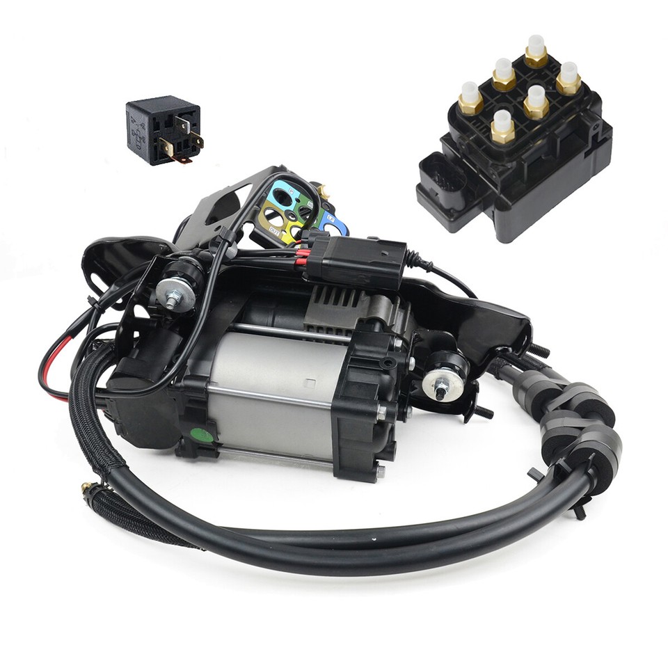Air Suspension Compressor Pump Kit Fits Jeep Grand Cherokee 2011-2018 ...
