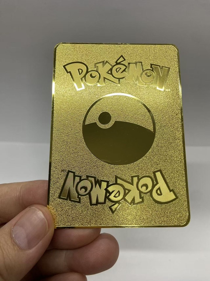 Charizard GX Gold Metal Pokémon Card-Collectible Gift Display！Christmas ...