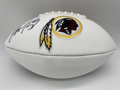 London Fletcher Autographed Washington Logo Football - Beckett W ...