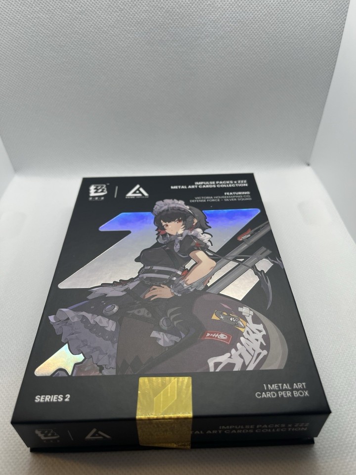 Zenless Zone Zero Von Lycaon GOLD Metal Card ZZZ Anime Impulse Series 2 ...