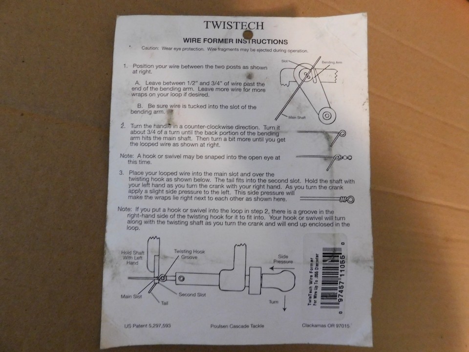 TwisTech Wire Forming Tool - Magnum Model | eBay