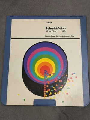 CED Service Alignment Disc ~ RCA Selectavision Videodisc ~ #153394 ...
