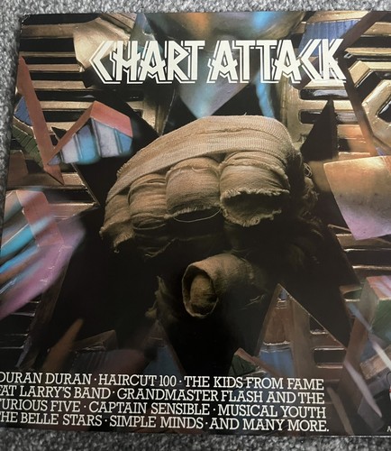 Chart Attack Vinyl Album 80’s Compilation | eBay UK