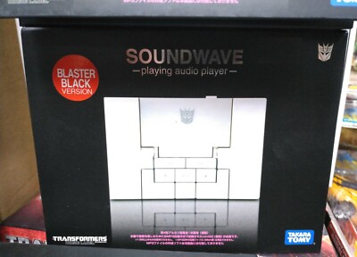 Takara Transformers Soundwave Music Label MP3 Player Black Blaster ...