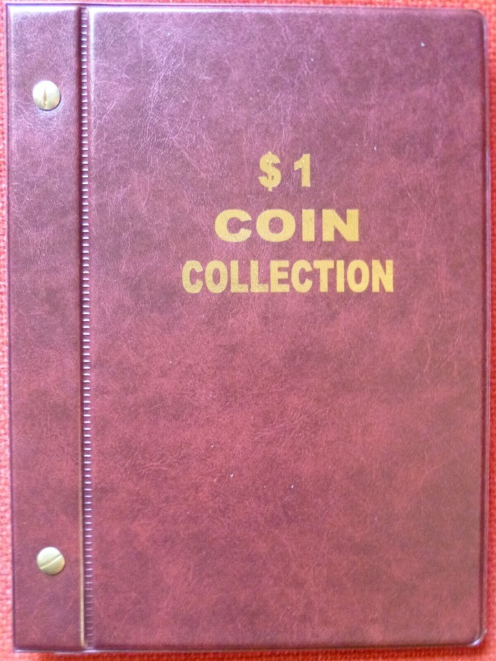 VST AUSTRALIAN $1 COIN ALBUM for COLLECTION 1984 to 2023 MINTAGES ...