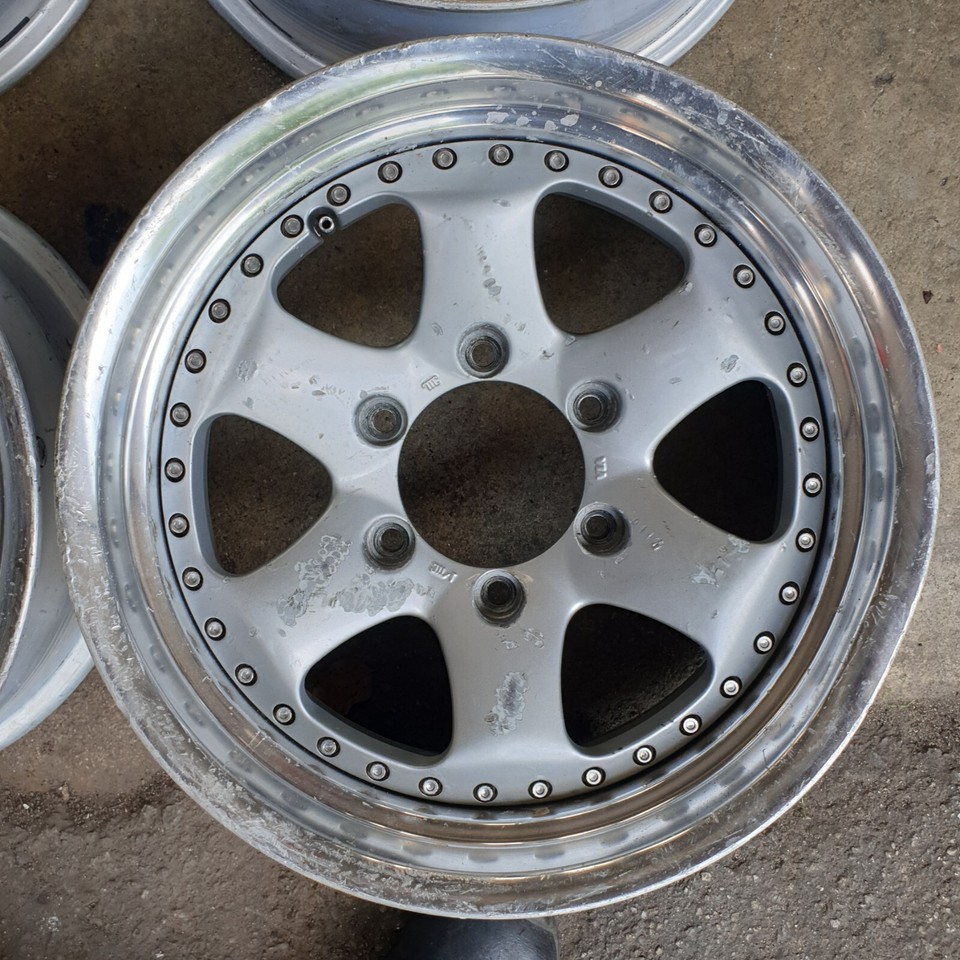 JDM 16" Berg Conquest rims wheels 139.7X6 hilux 4runner lc2 prado LC90 ...