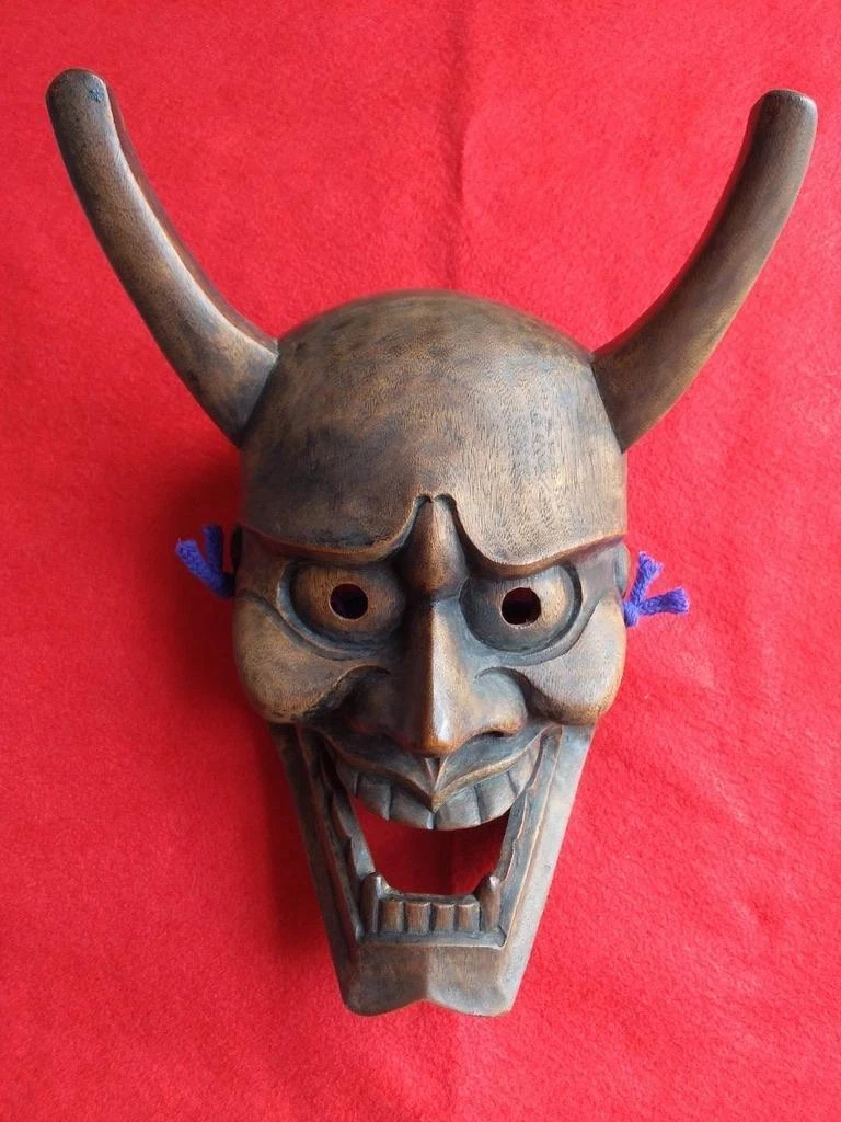Traditional Japanese Demon Mask
