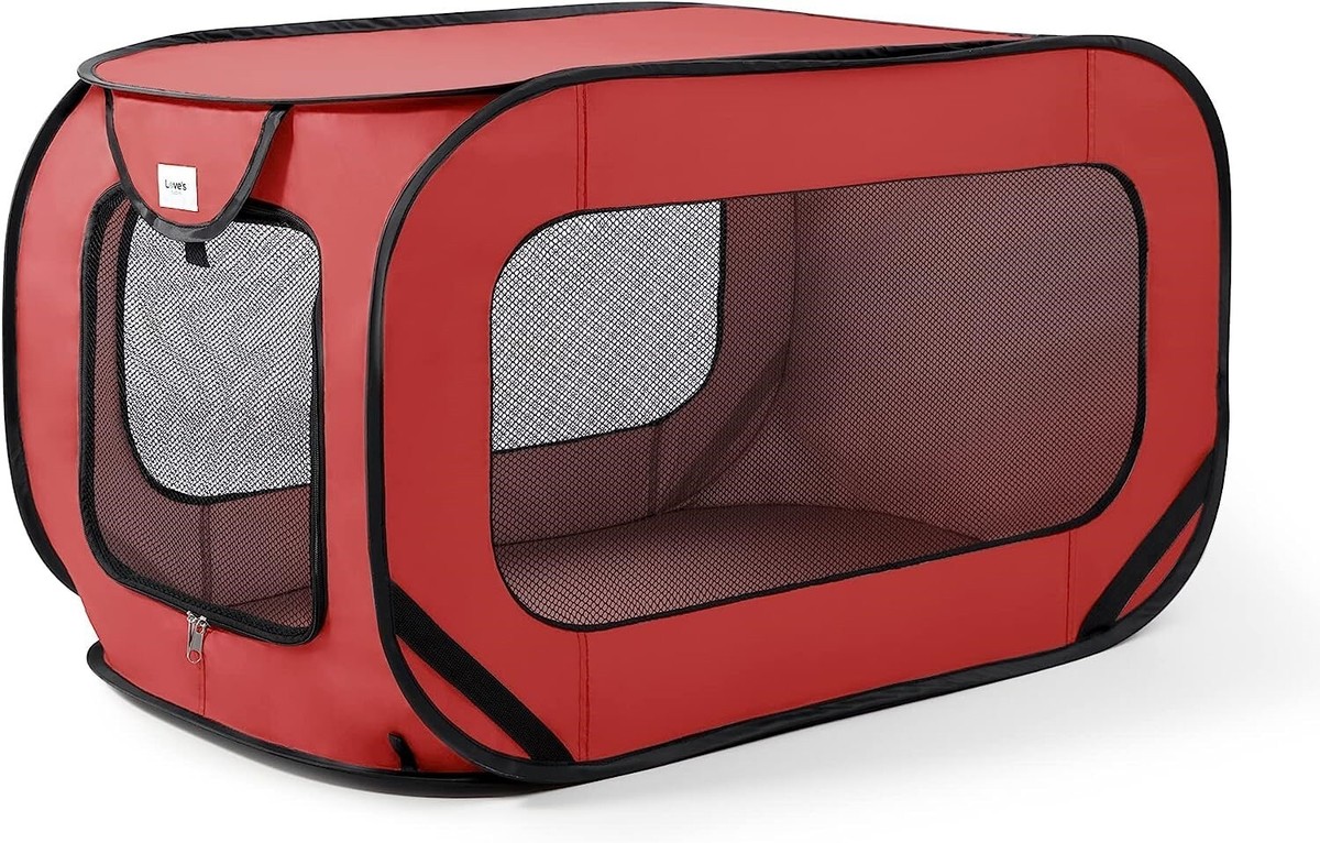 Lightweight Portable Dog Kennels Sport Pet Large Folding Dog Kennel