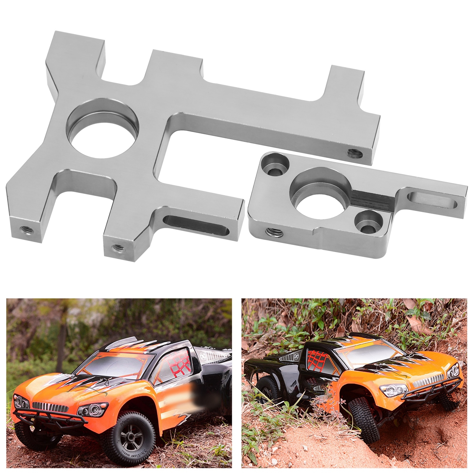 Nitro Power Brushless Motor Mount Holder Parts Set for Hobao ST PRO 1/8 ...