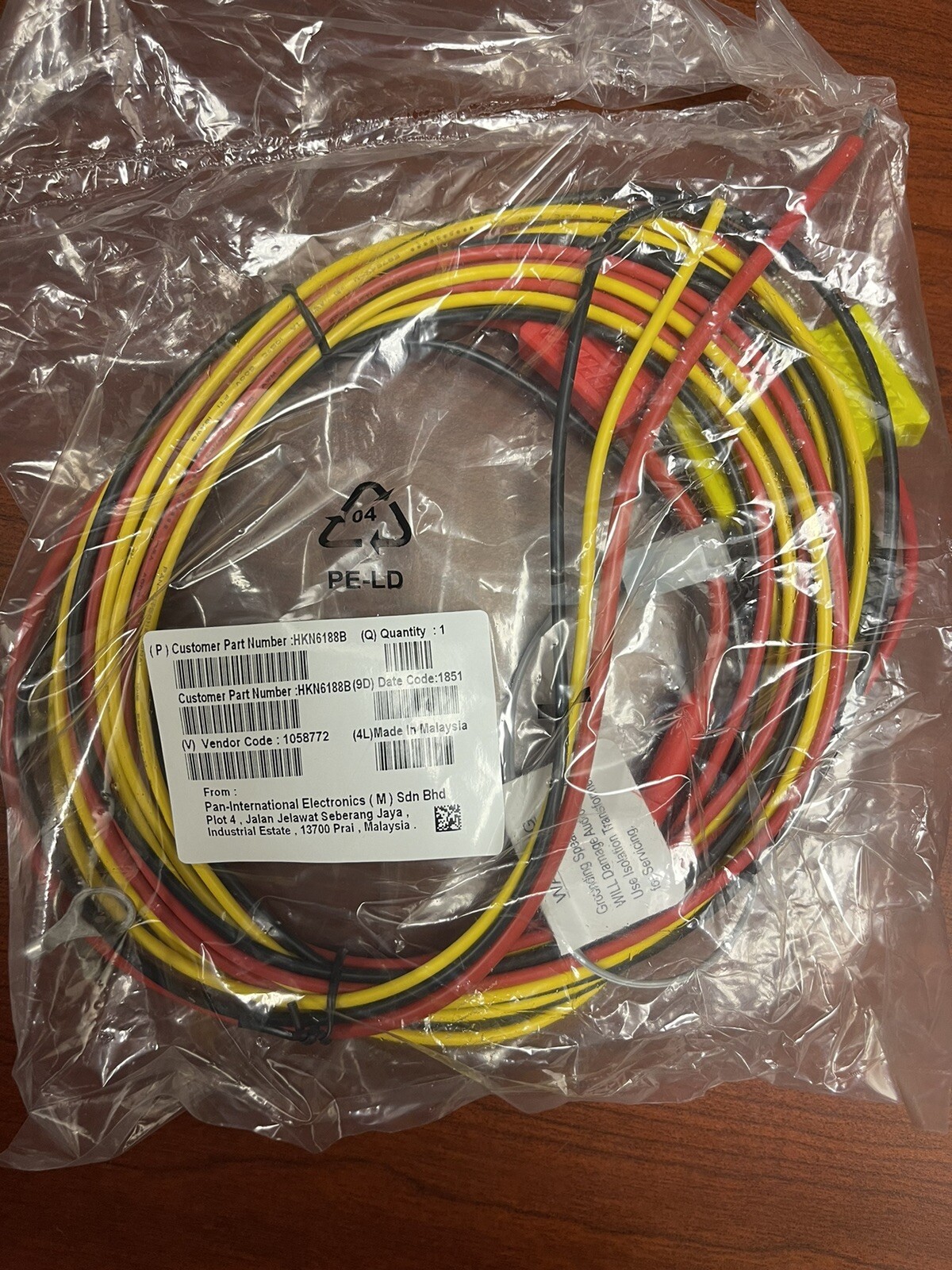 Motorola HKN6188B Control Head Power Cable 725163814287| eBay