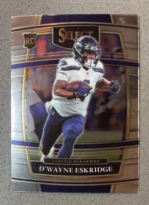 2021 Panini Select Football NFL #60 D'Wayne Eskridge RC Rookie ...